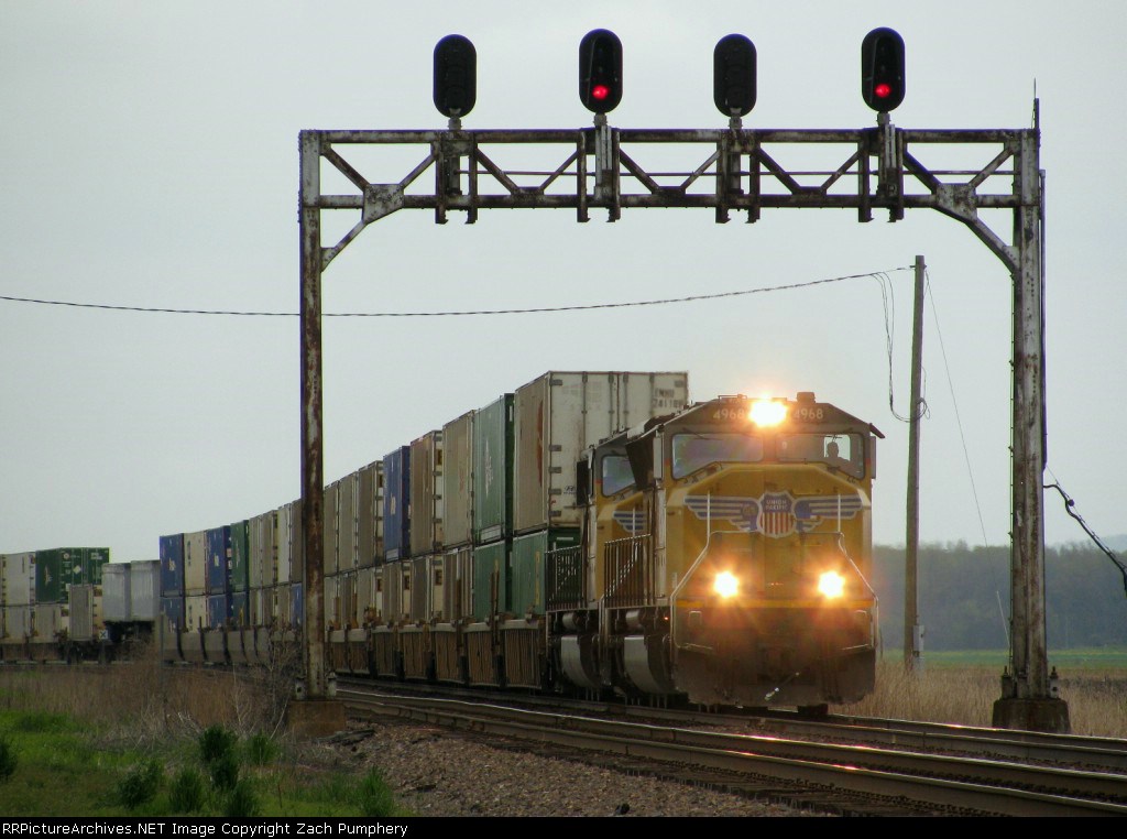 Southbound UP Intermodal